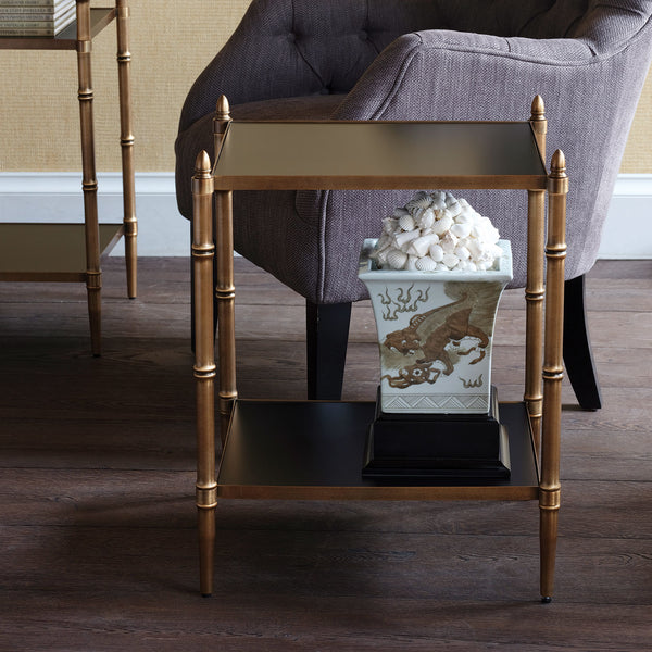 Doheny Brass Accent Table by Port 68 - Ivy Home