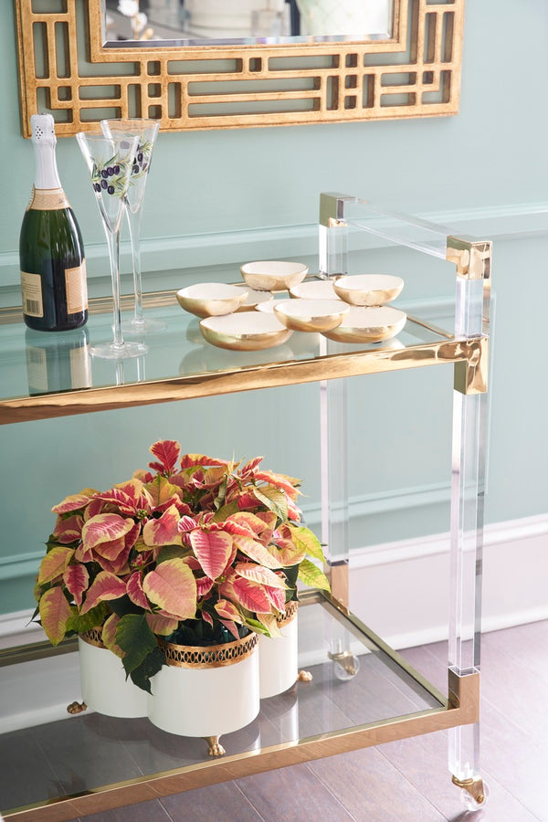 Chelsea House Tracery Cachepot Planter - Ivy Home