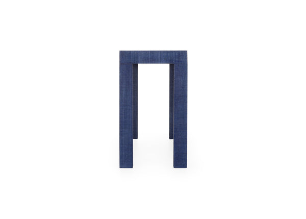 Chelsea House Sanibel Raffia Console Table in Blue - Ivy Home