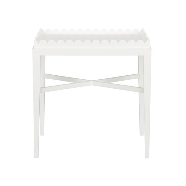 Wildwood Scallop Side Table - Ivy Home