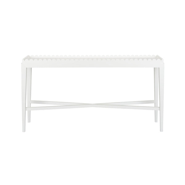 Wildwood Scallop Console Table - Ivy Home