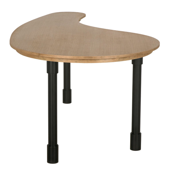 Noir Emory Desk - Ivy Home