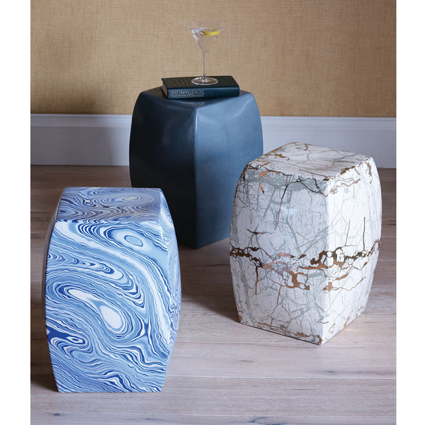 Port 68 Artic Garden Stool - Ivy Home