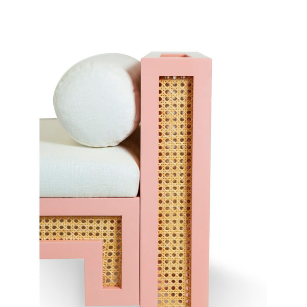Alexandra Cane Bench by Maggie Cruz Home - Ivy Home