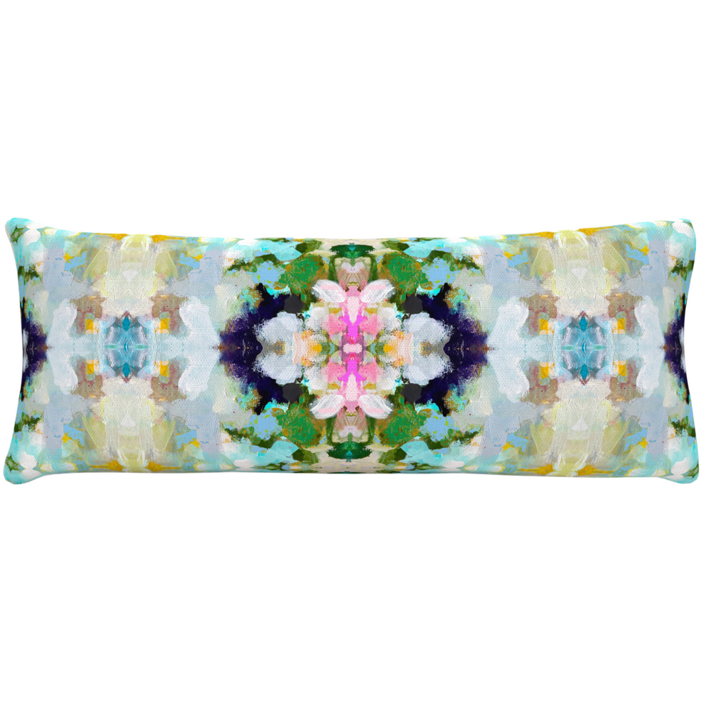 Laura Park Nantucket Bloom Linen Cotton Pillow - Ivy Home