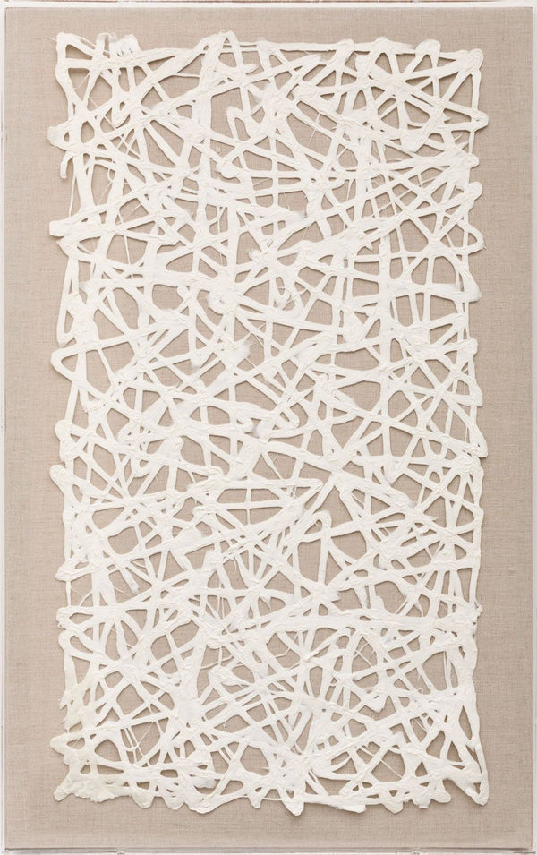 Natural Curiosities Large Abstract Papers Art in White - Ivy Home
