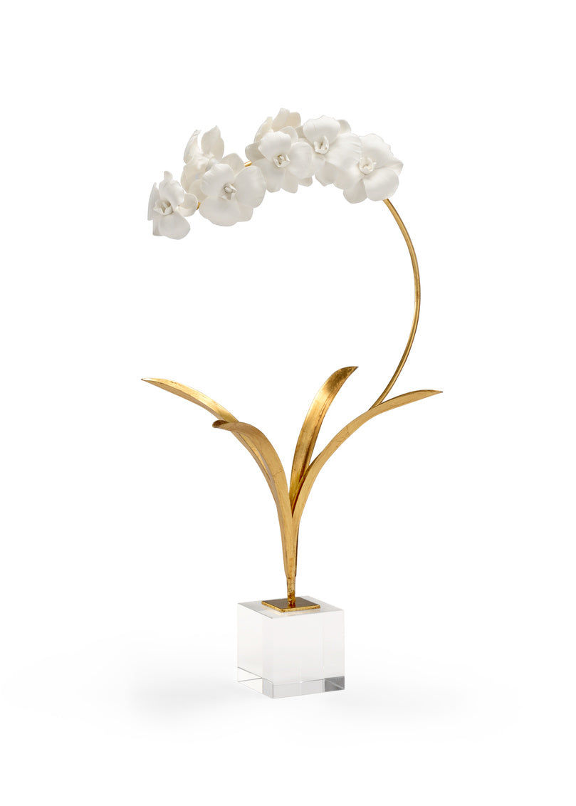 Chelsea House Palm Tree in White or Gold - Ivy Home