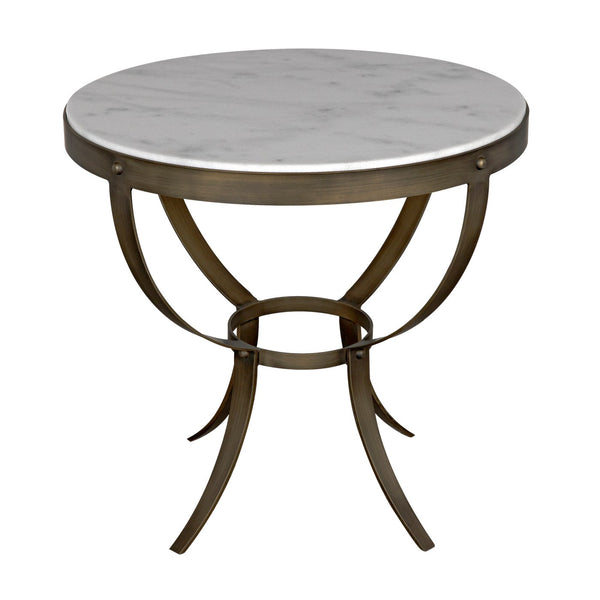 Noir Byron Side Table - Ivy Home