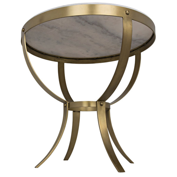 Noir Byron Side Table - Ivy Home