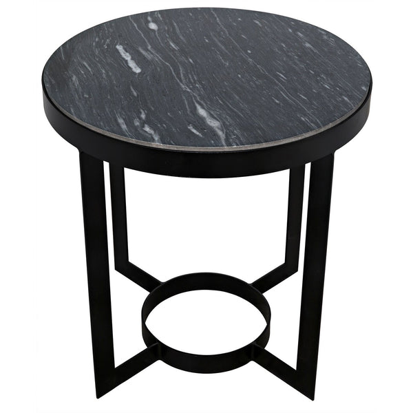 Noir Parker Side Table - Ivy Home