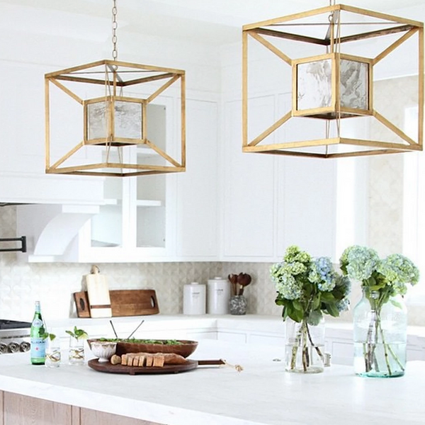 Worlds Away Maxwell Square Pendant LIGHT - Ivy Home